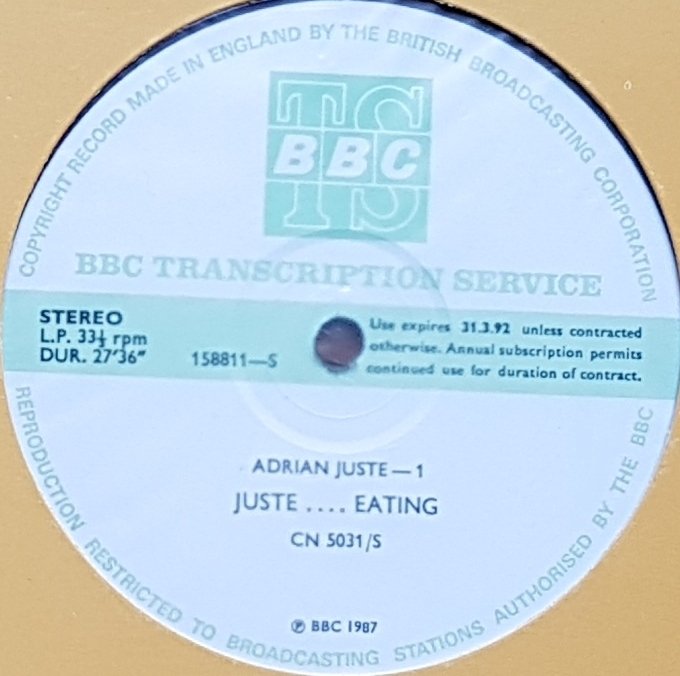 Adrian Juste - 1 & 2