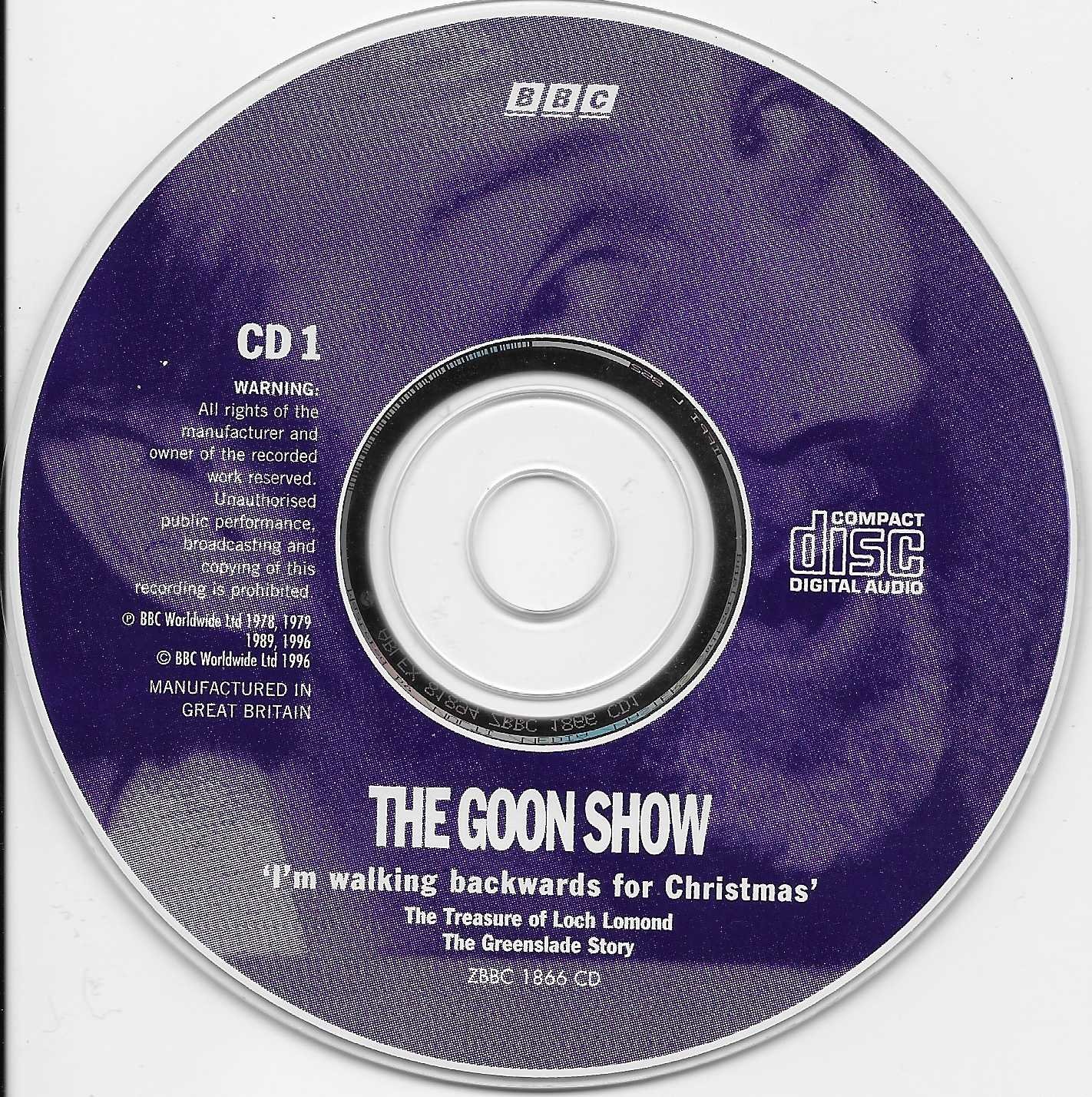 The Goon show 3 - I'm walking backwards for Christmas