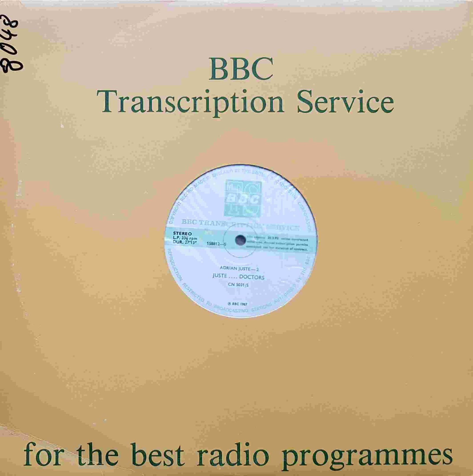 Adrian Juste - 1 & 2